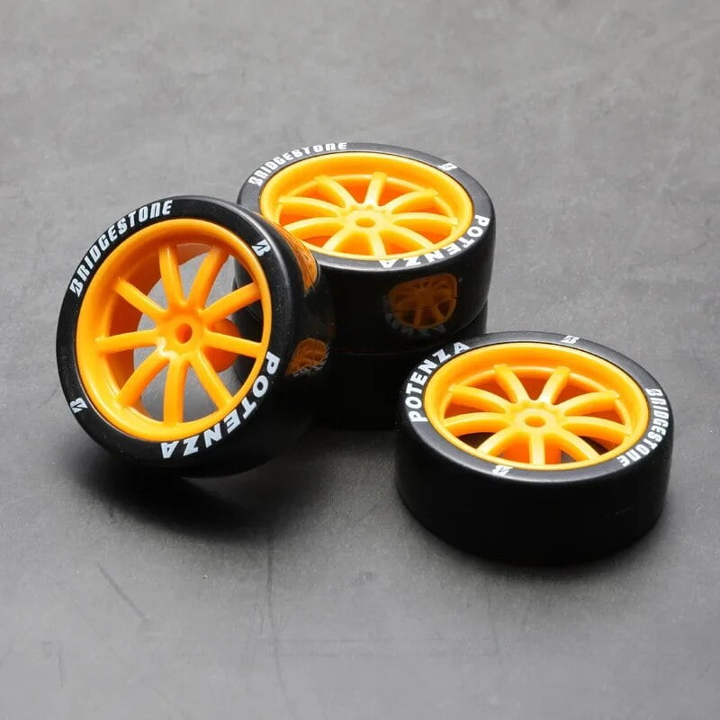 4PCS Sports Car High Speed Remote Control Wheel Hub Drift Racing ...
