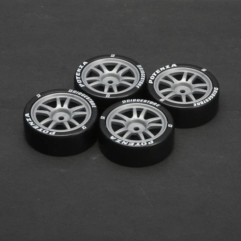 4PCS Sports Car High Speed Remote Control Wheel Hub Drift Racing ...