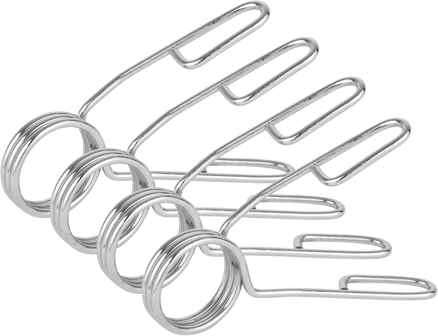 4PCS Stainless Steel Barbell Collars For Olympic 2 Inch Barbell Clamp ...