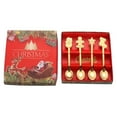 4PCS Stainless Steel Coffee Spoons Ice Cream Spoons Soup Spoons Dessert ...