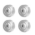 4PCS Stainless Steel Earring Backs for Droopy Ear Studs Post Earring ...