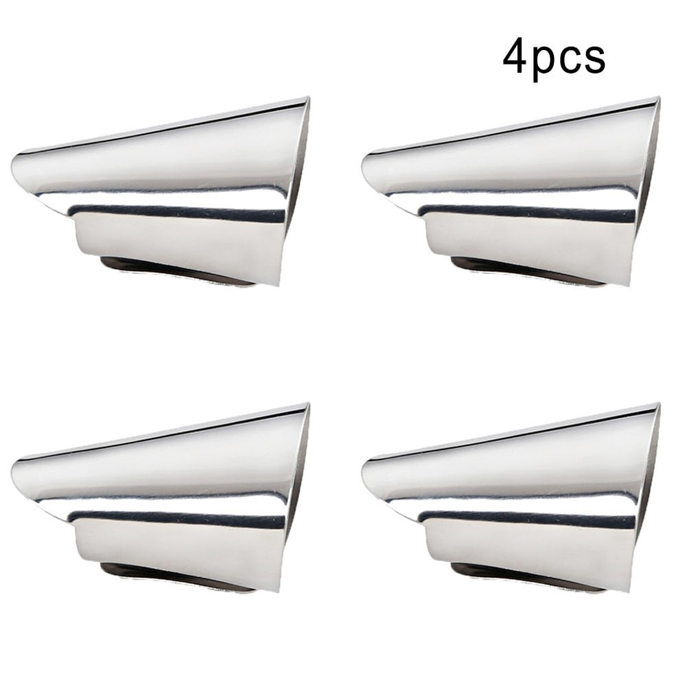 4PCS Stainless Steel Finger Hand Protect Guard for Safe Kitchen Cutting ...