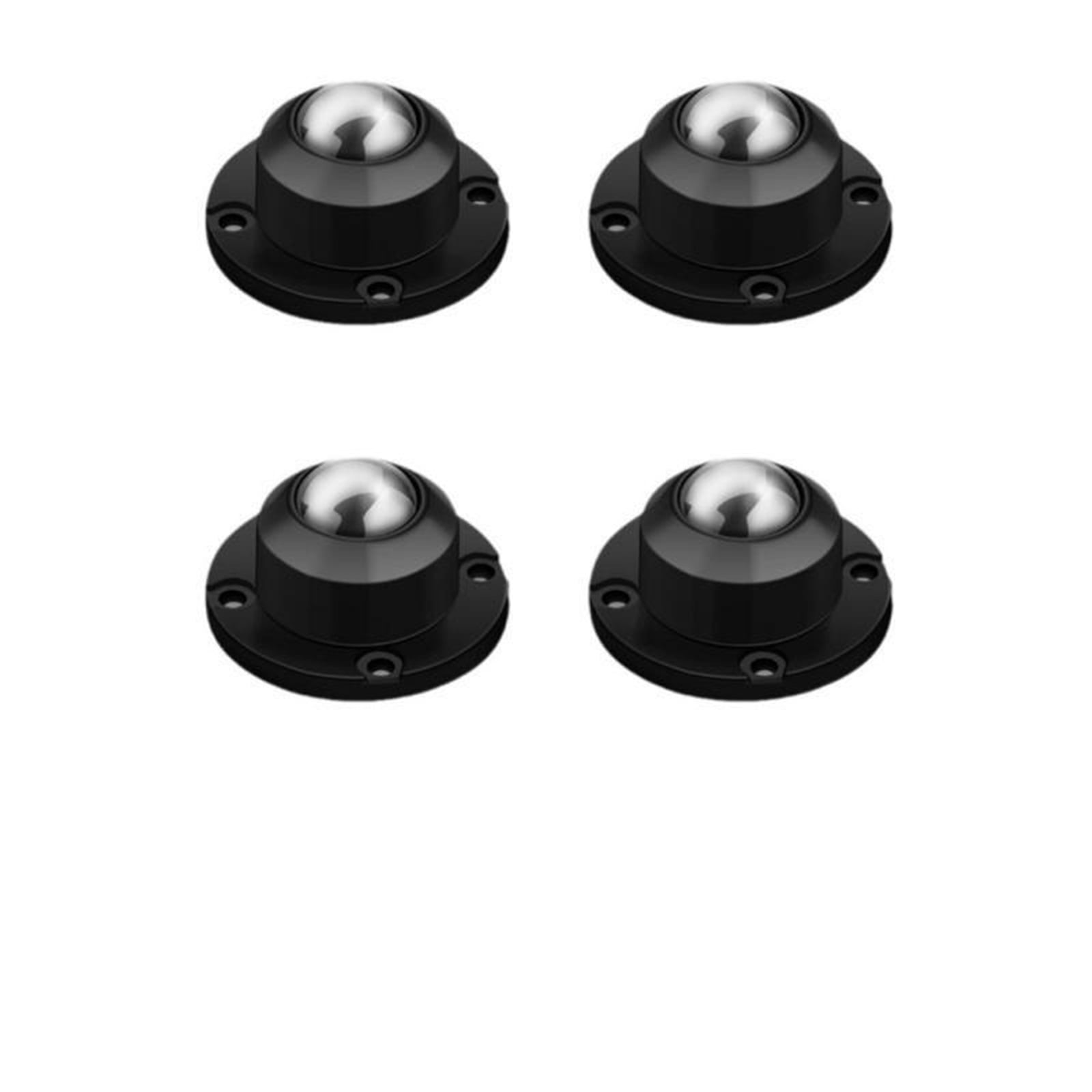 4PCS Stainless Steel Universal Wheel Self Adhesive Caster Mini Swivel ...