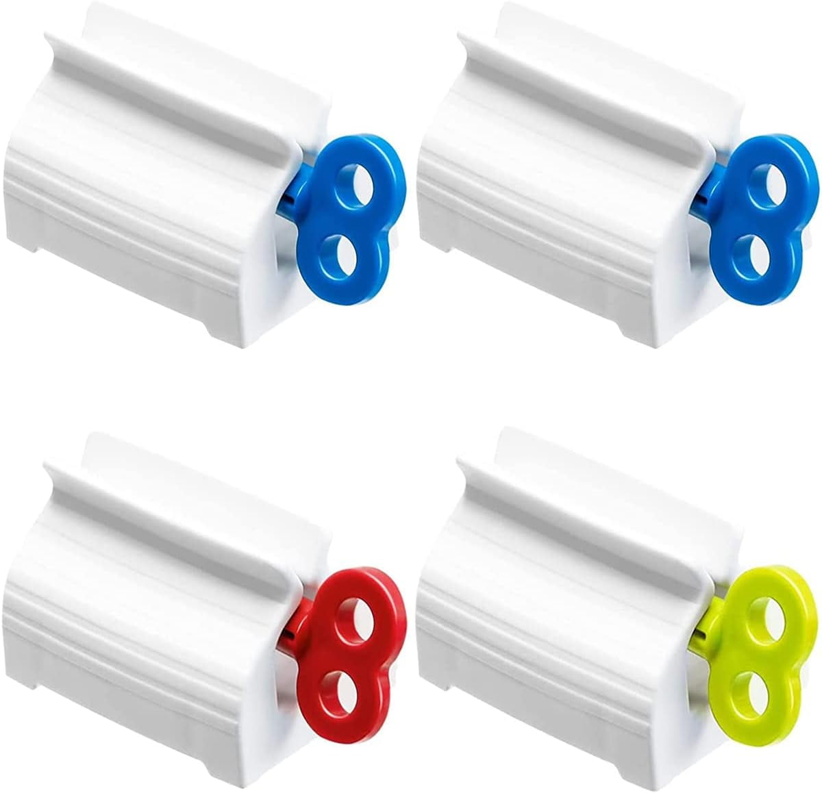 4PCS Stand Rolling Toothpaste SqueezerRolling Tube Toothpaste ...