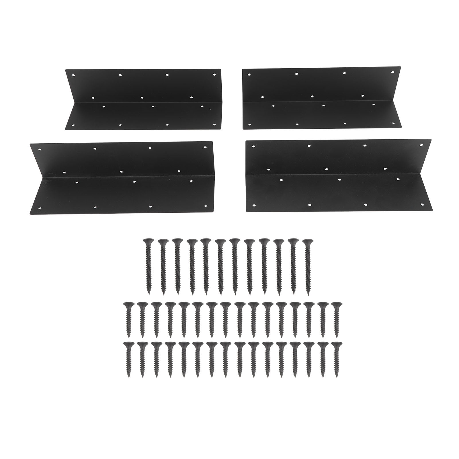 4PCS Steel Raised Garden Bed Corner Brackets Metal Garden Bed Corner ...