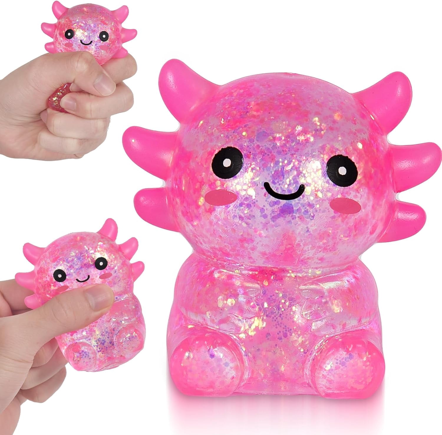 Clearance! Axolotl Squishies Stress Ball Toys, Soft TPR Slow Rising ...
