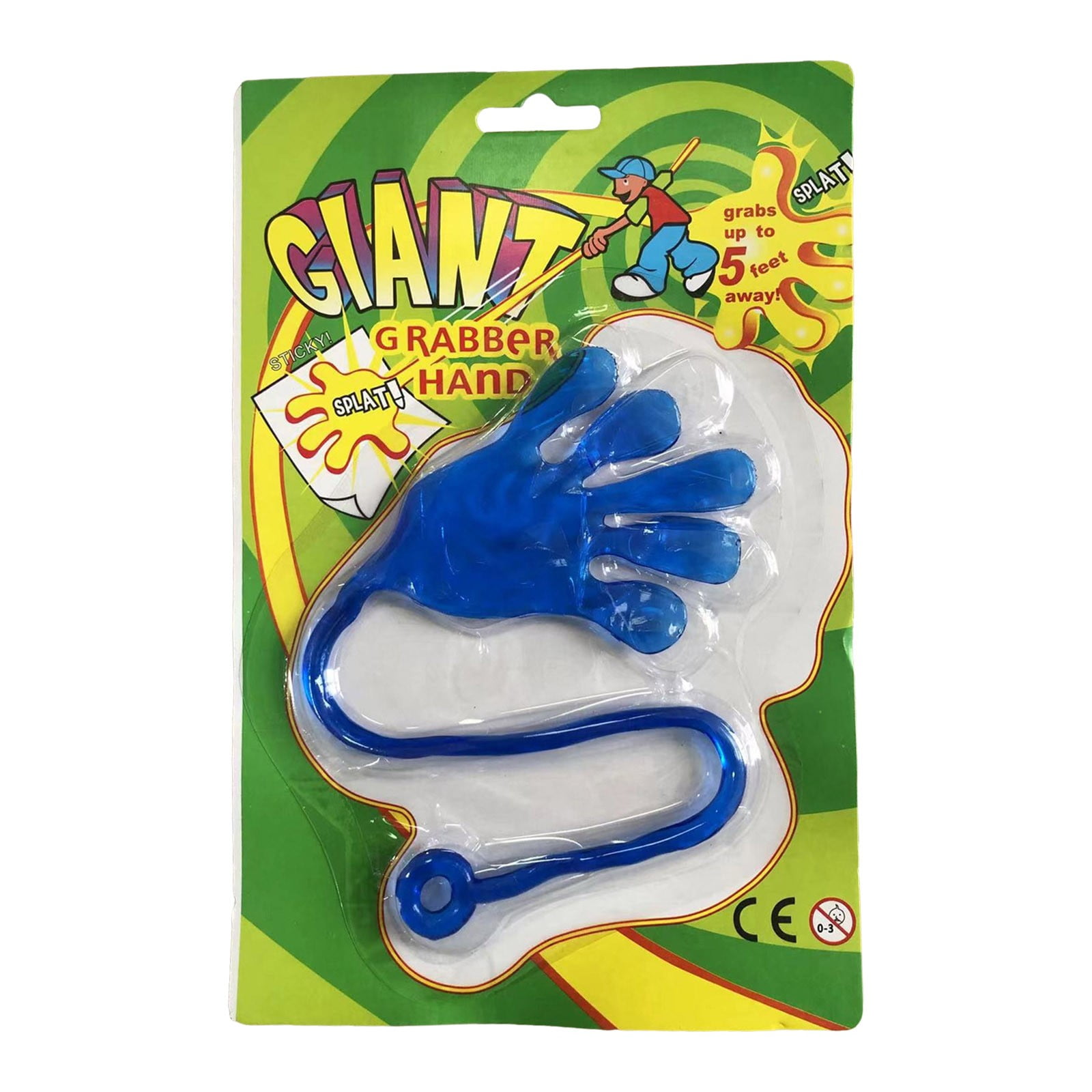 4PCS Stretchy Sticky Hands Toys Large Sticky Hands Individually Packed ...