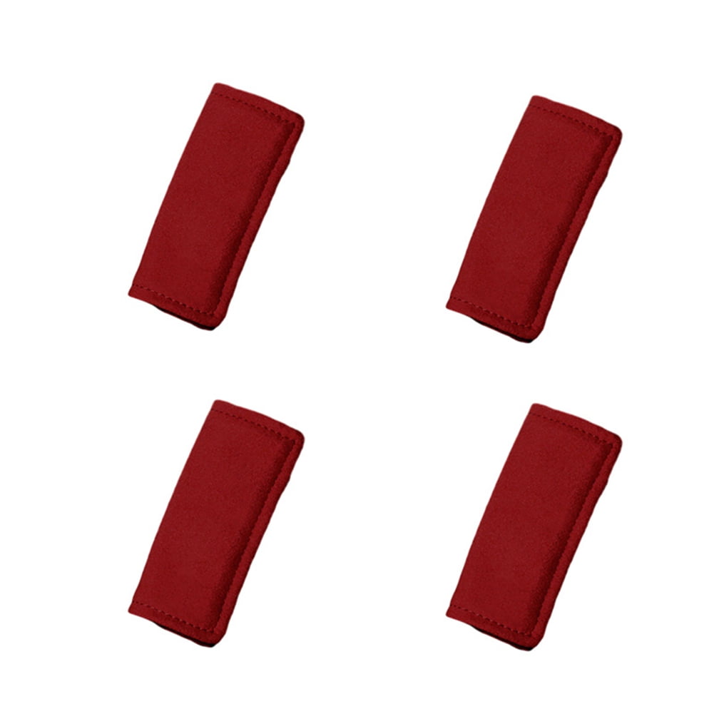 4PCS Suede Car Grab Handle Cover Soft Car Handle Protector Auto ...