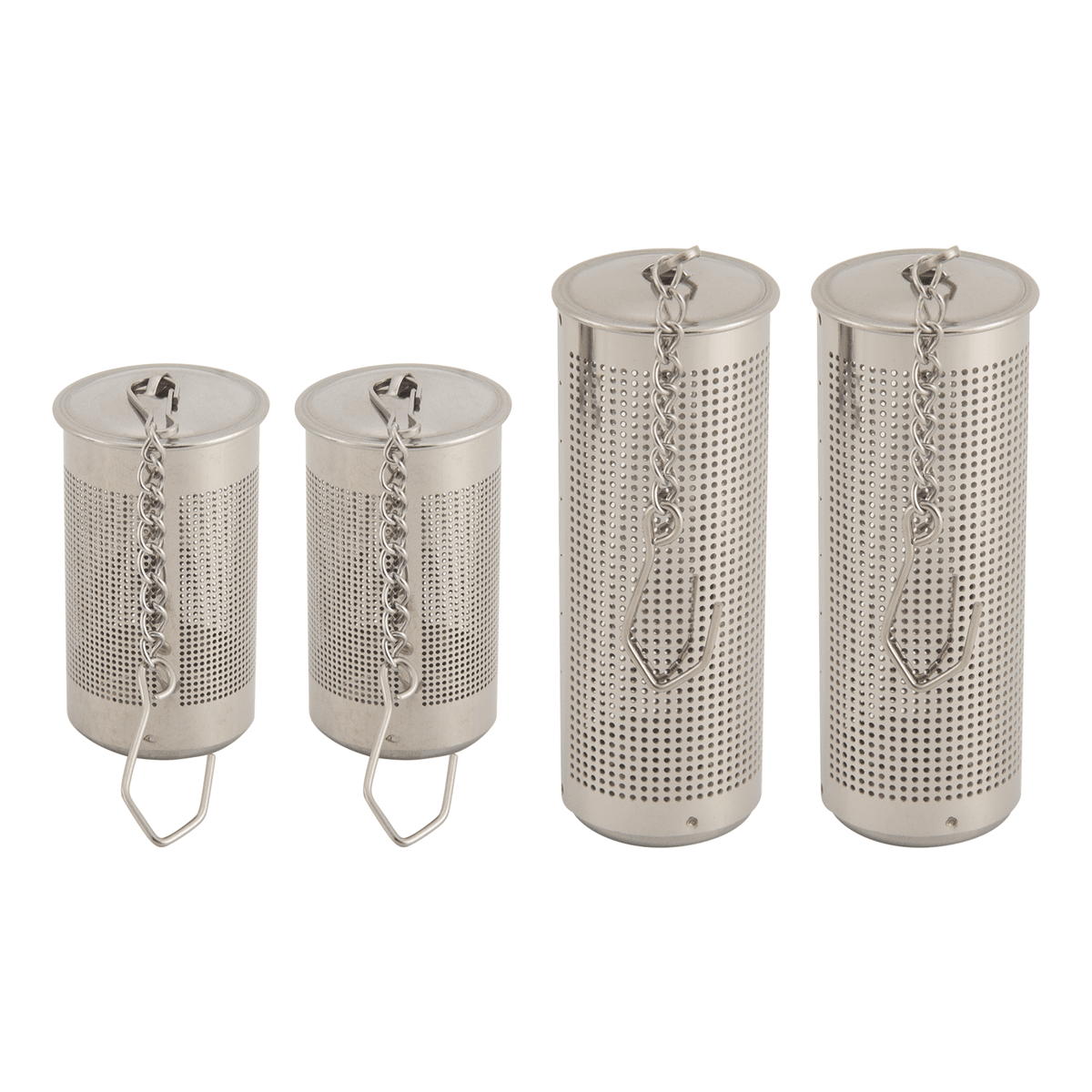 4PCS Tea Infusers for Loose Tea,Tea Filter with Lid,Stainless Steel Tea ...