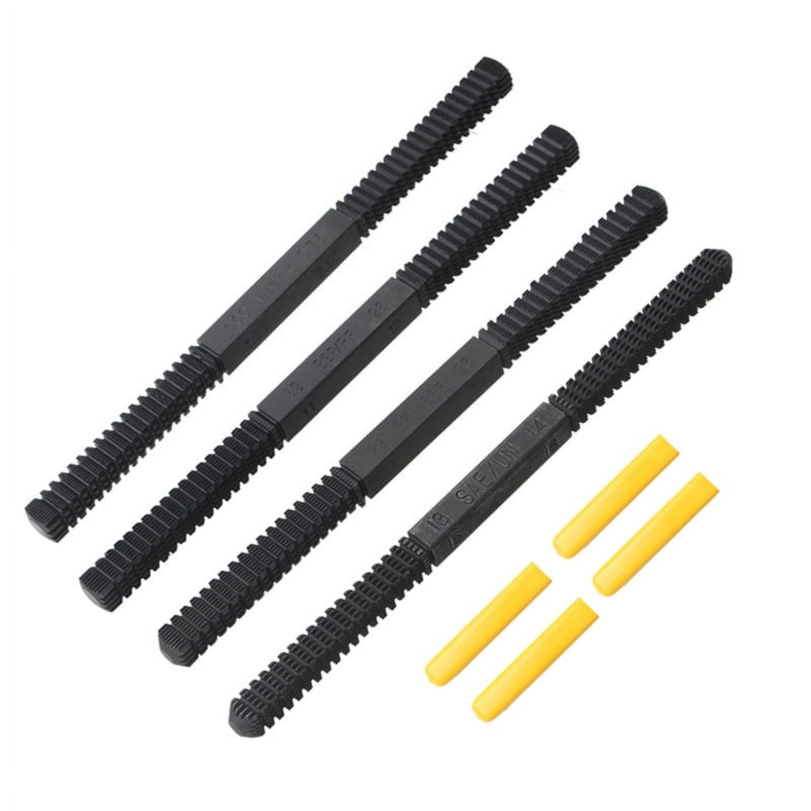 4PCS Thread Repair Tool Portable Restoring File for Studs Pipe Screws ...