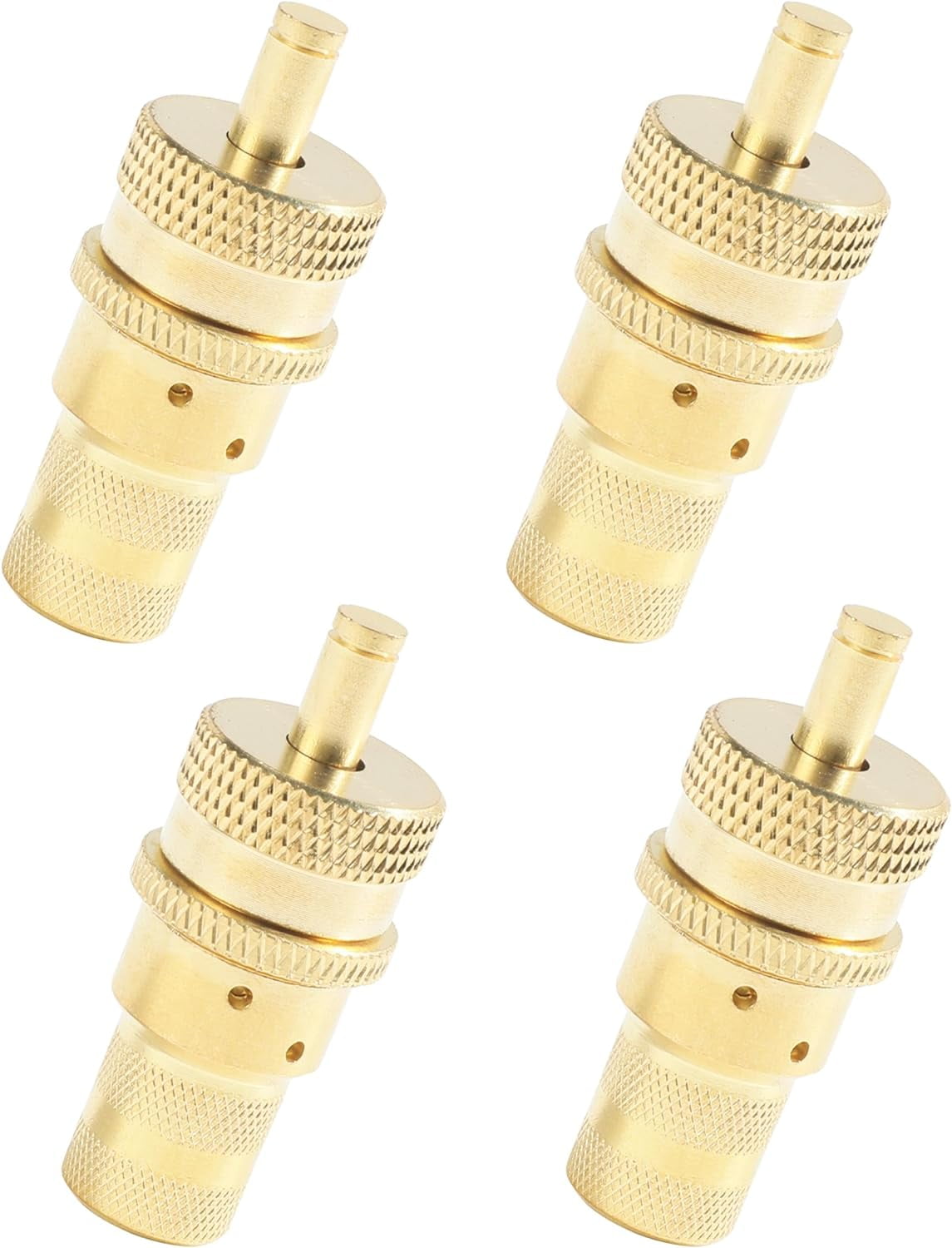 4PCS Tire Deflator,Automatic Tire Deflators Kit,Car Accessories Adjustable Brass Car Tire ...