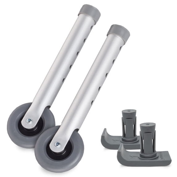 Top Glides, 4PCS Top Glides 3 Inch Walker Wheel Kit, TG0122, Gray ...