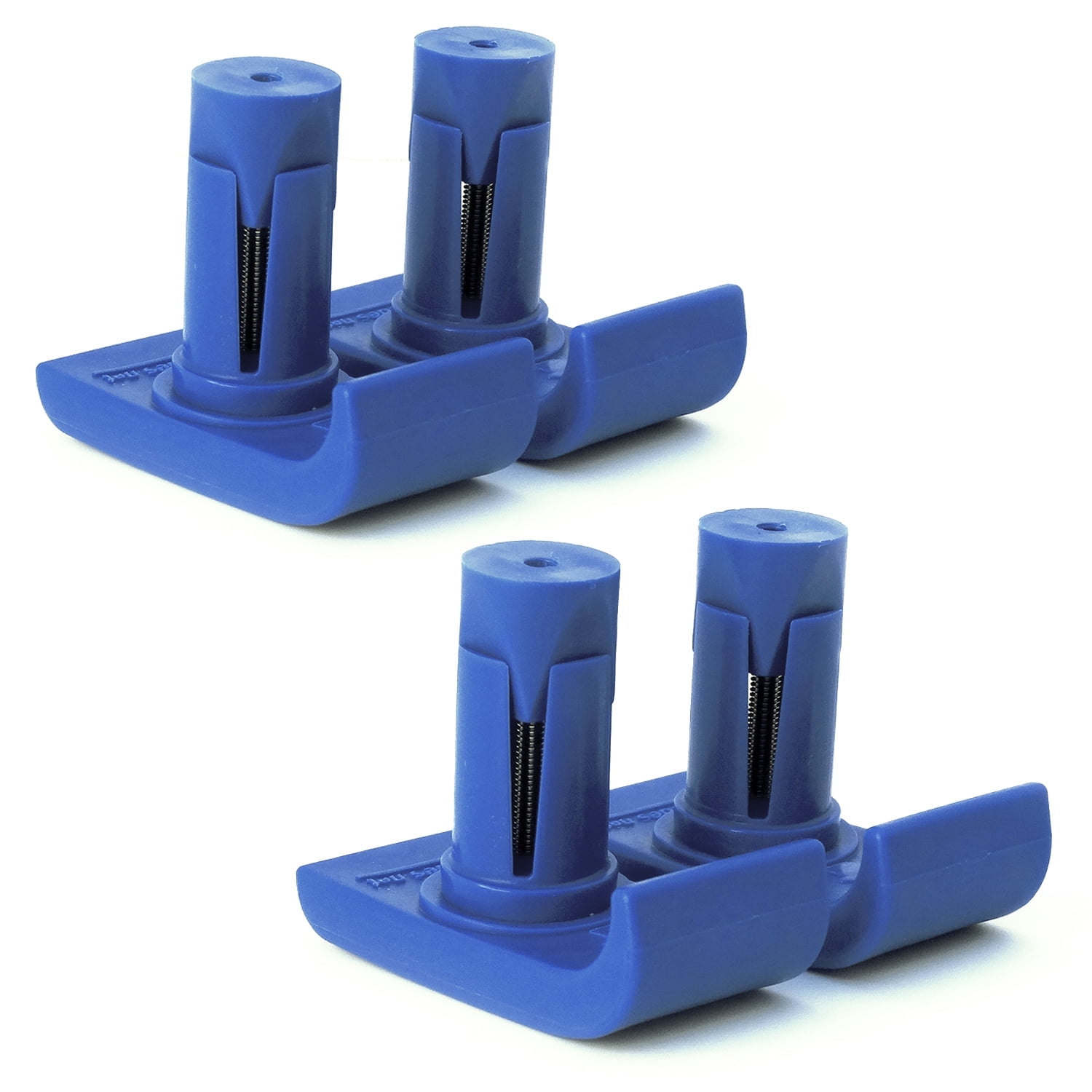 4PCS Top Glides FlexFit Walker Ski Glides - 2 Pairs (Dark Blue ...