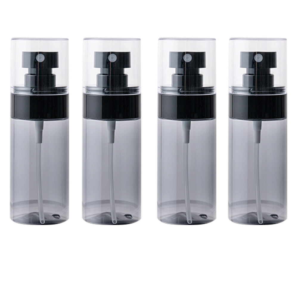 4PCS Travel Spray Bottles Refillable Empty Clear Plastic Spray Bottles ...