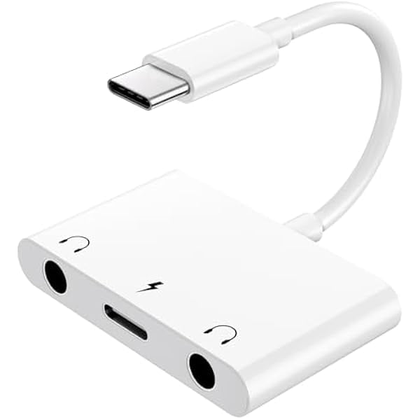 Headphone Adapter for iPad, Headphone Splitter for 2 Headphones,3 in 1 ...