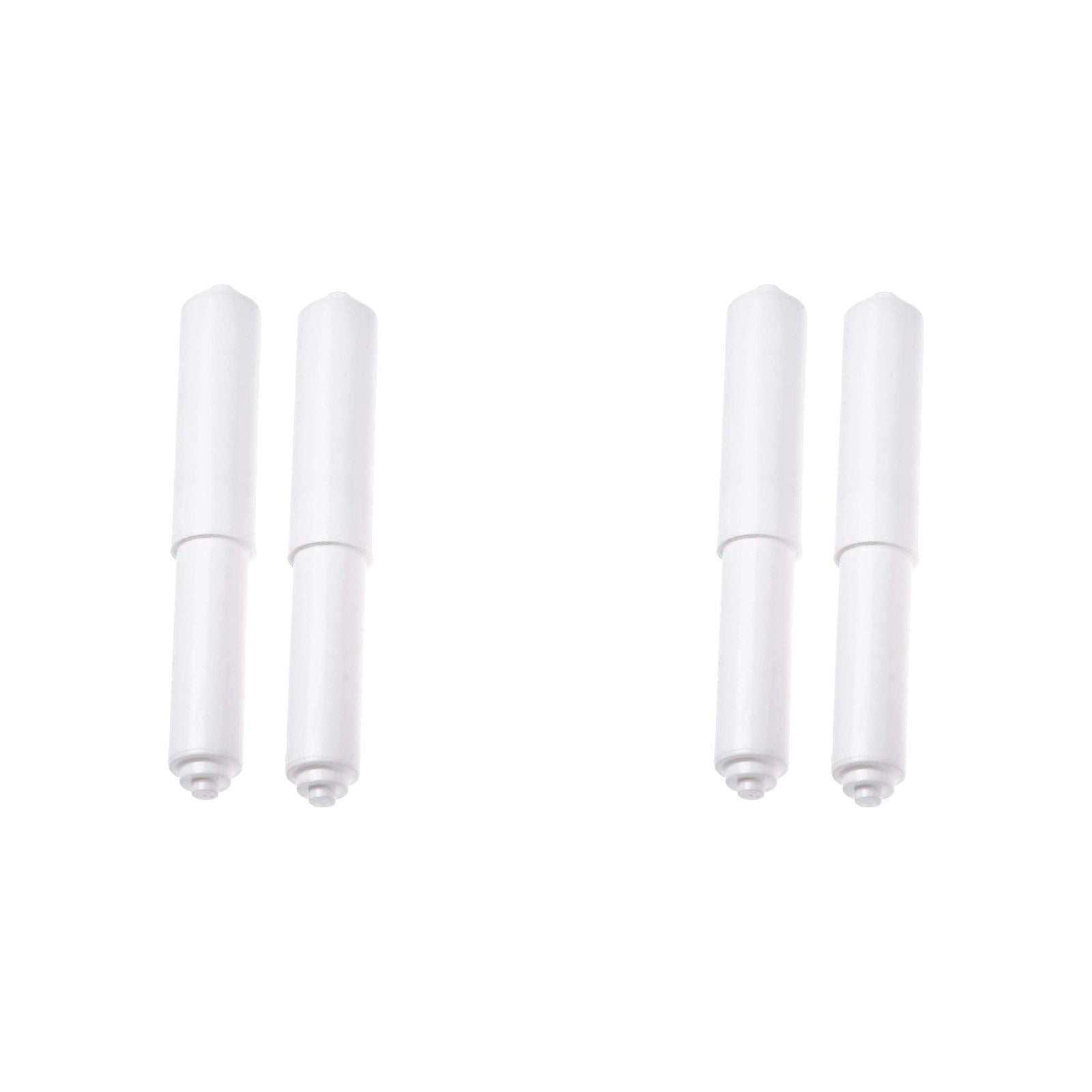 4PCS Universal Spring Loaded Hanging Replacement Toilet Paper Roller ...
