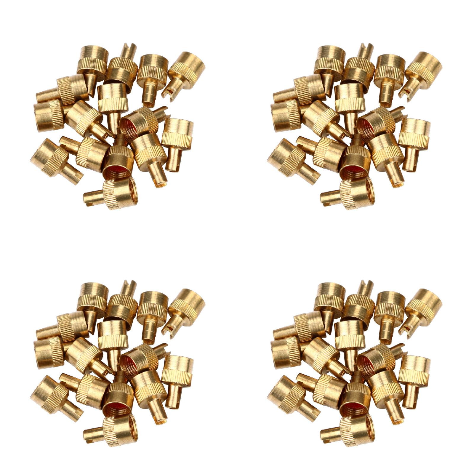 4PCS Valve Stem Caps 8Pcs Metal Slotted Head Valve Stem Caps With ...