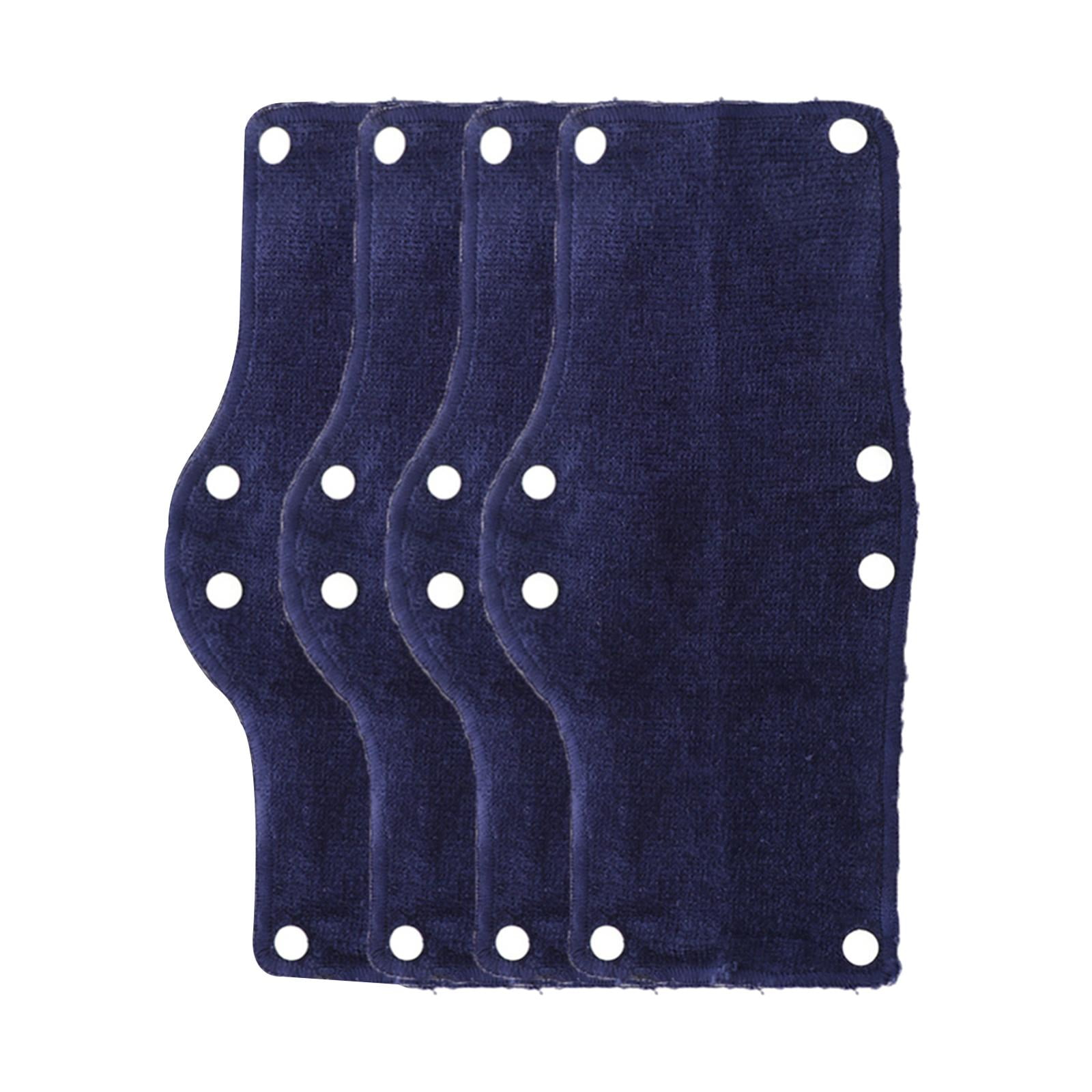 4PCS Washable Hard Hat Sweatband- Reusable snap Sweat Band Liner ...