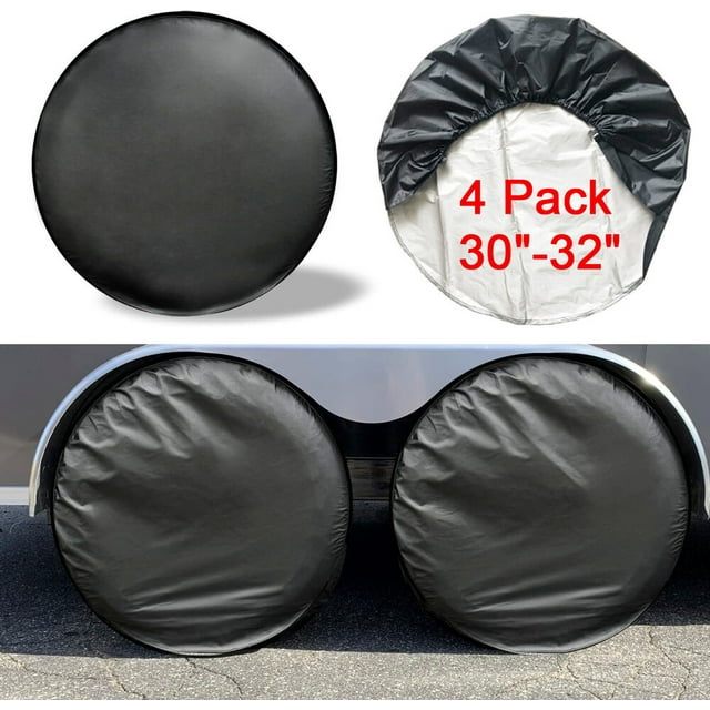 Walmart 4PCS Waterproof Truck Tire Covers, Wheel & Tyre RV Trailer ...