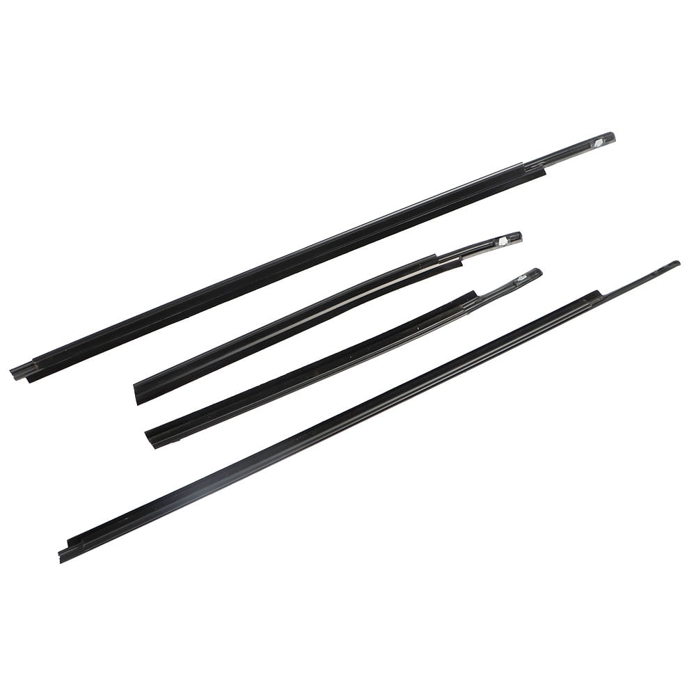 4PCS Weatherstrip Window Moulding Trim Seal Door Outside Belt ...