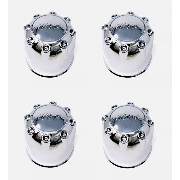 4PCS Wheel Cap Hub Cap Center Cap for Ultra Wheel 89-8114-CAP C800901 ...