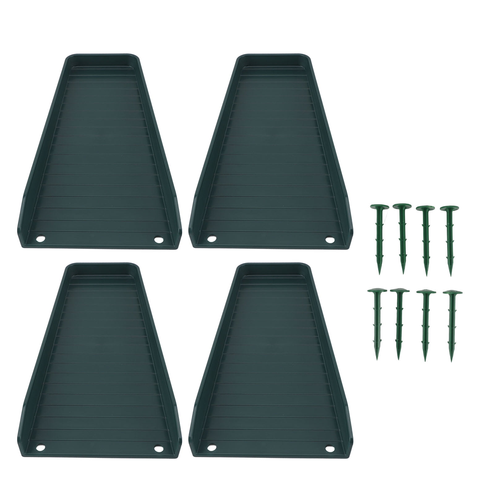 4PCS/set Downspout Splash Block Rain Gutter Downspout Extensions ...