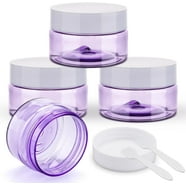 50-Pack 5g/5ML Cosmetic Sample Jars – Durable Plastic Containers for ...