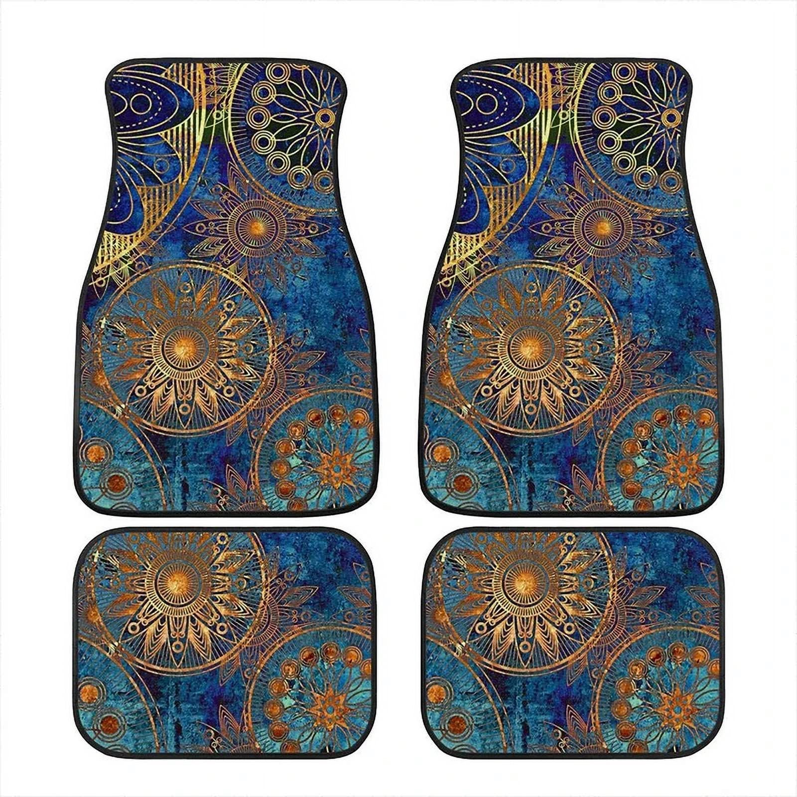 4PCs Set Heavy Duty Rubber Car Foot Mat For Golf 7 Bmw F10 All Weather ...
