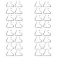 4PCs Table Cloth Clips, Transparent Tablecloth Clips, Plastic Table ...