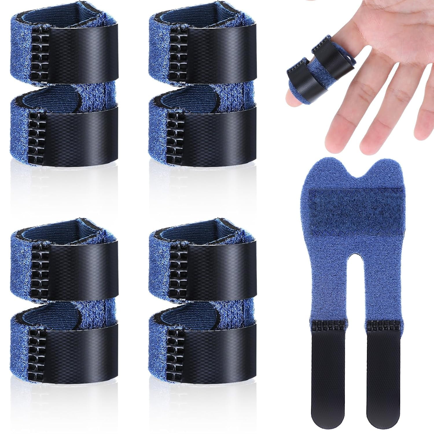 4PCs Trigger Finger Splints, Brace for Knuckle Immobilization, Broken ...