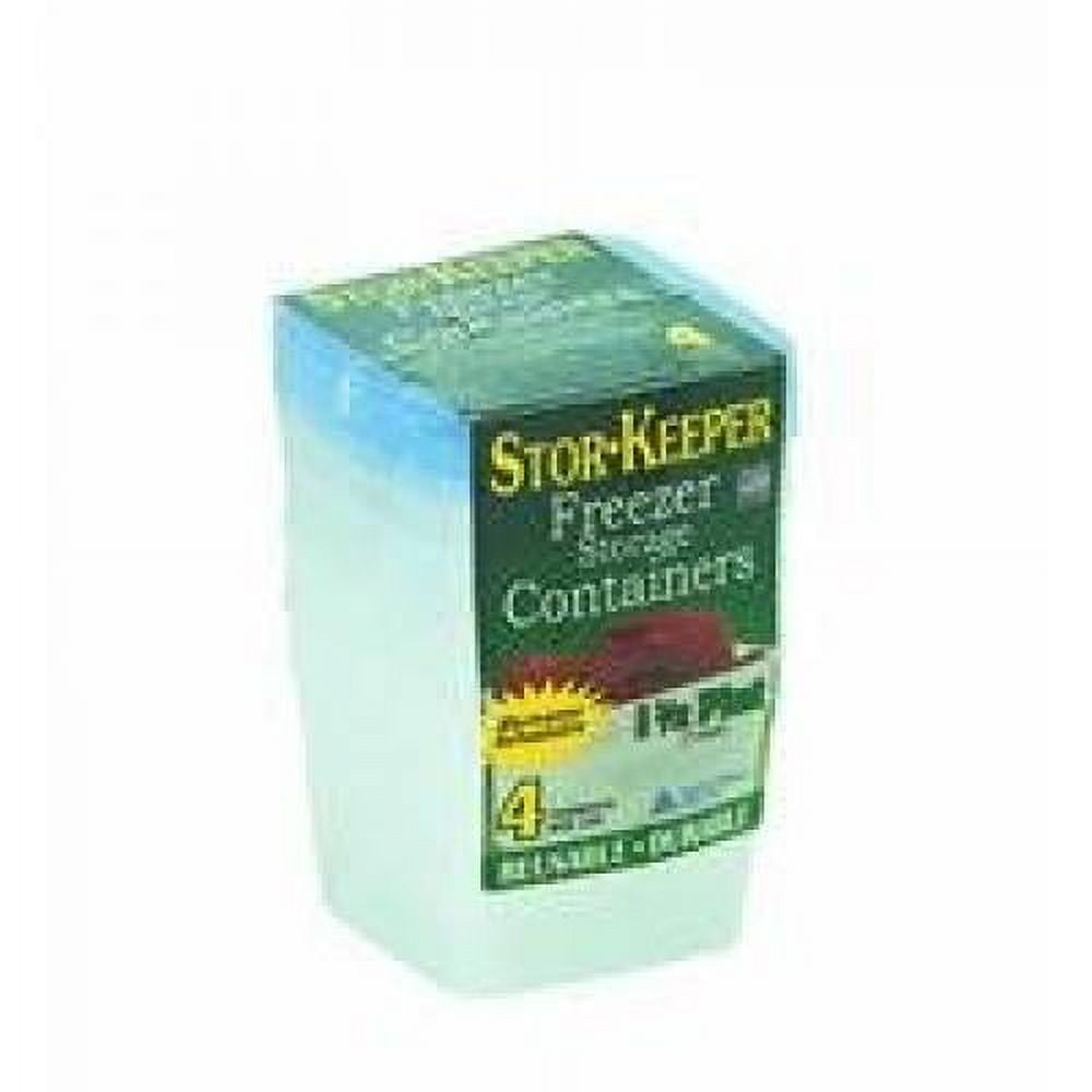 Arrow Home Products 04305 1.5 Pint Freezer Containers, 4-Pack - Walmart.com