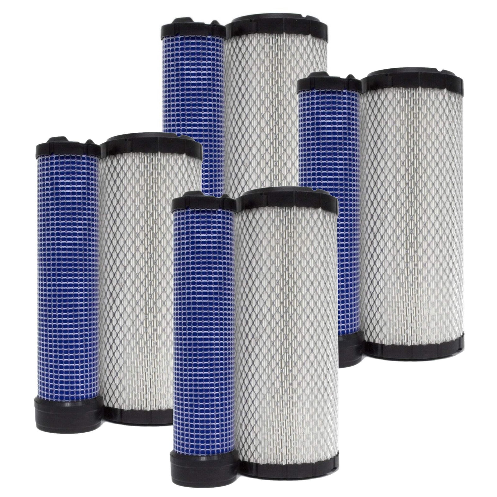 4PK Air Filter Set for John Deere 777 797 Z Trak Zero Turn Mower ...
