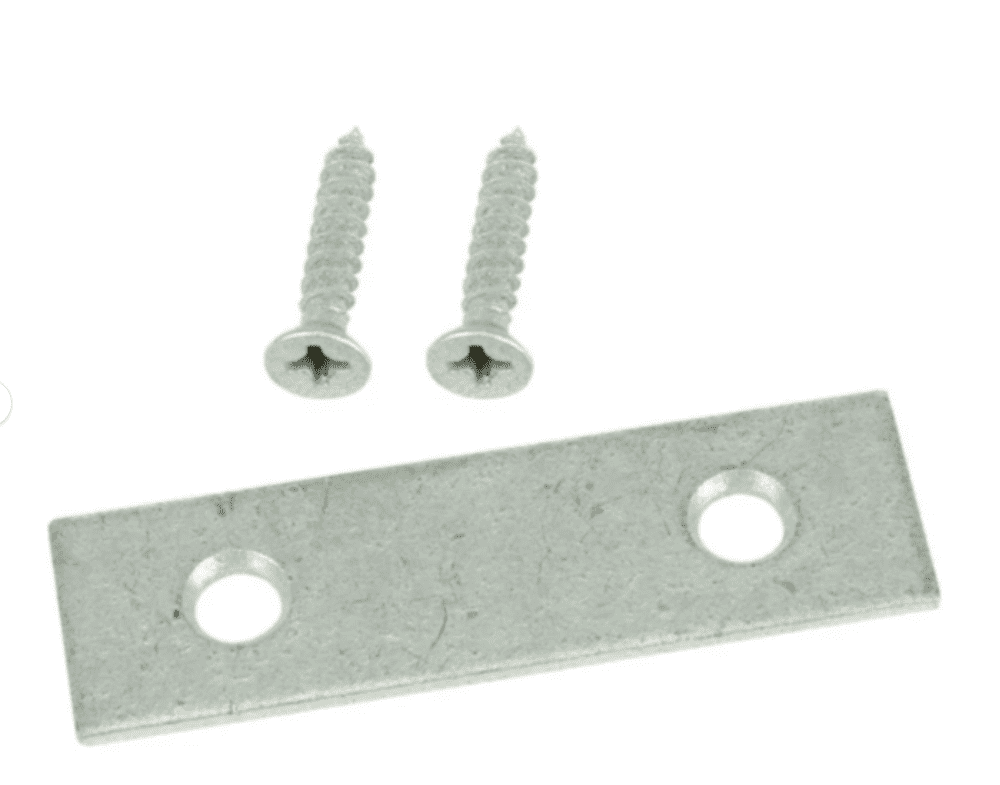 4PK Everbilt 2 in. Galvanized Mending Reinforcement Plates Bars w ...