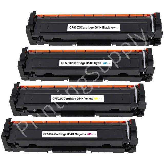 4PK High-Quality High-Yield BCMY Toner Cartridge for HP 202X CF500X ...