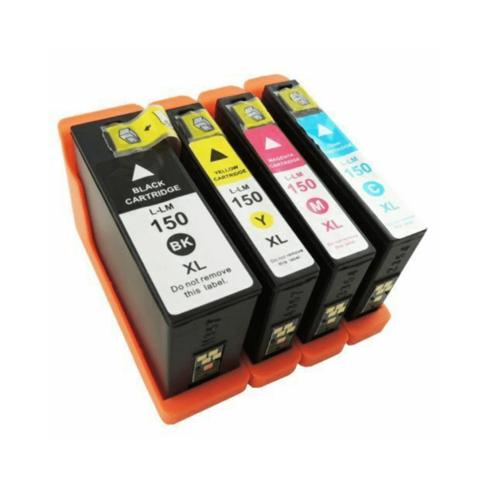 Generic Brand 4PK High-Yield BCMY Ink Cartridge for Lexmark 150XL ...
