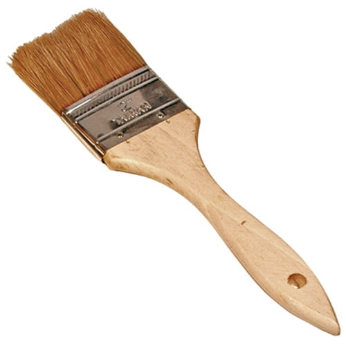 4PK K Tool 74020 Utility Paint Brush, 2" Wide Natural Bristles, Wooden ...