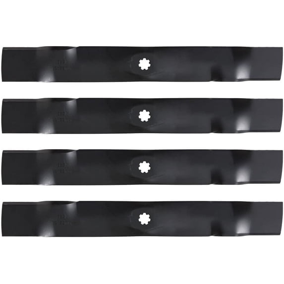 4PK Lawn Mower Blades Replacement for John Deere 42" GX22151 GY20850 ...