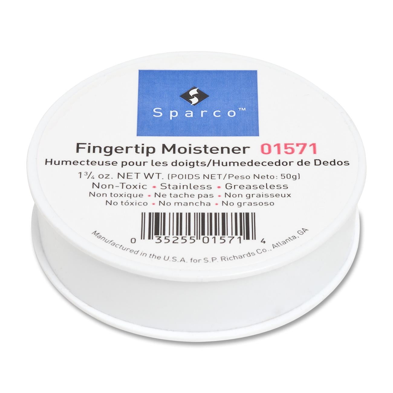 4PK Sparco 01571 Sortkwik Fingertip Moistener - Walmart.com