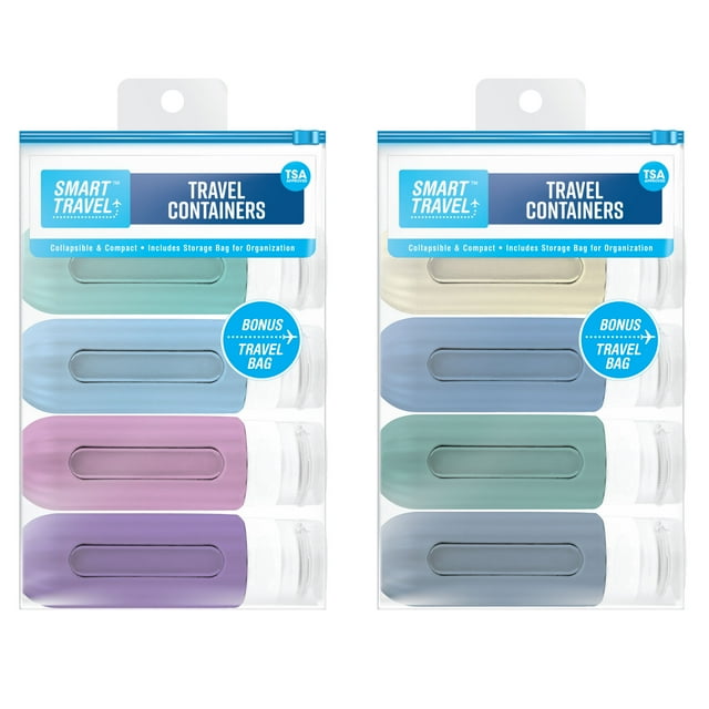 4PK TRAVEL CONTAINERS - Walmart.com