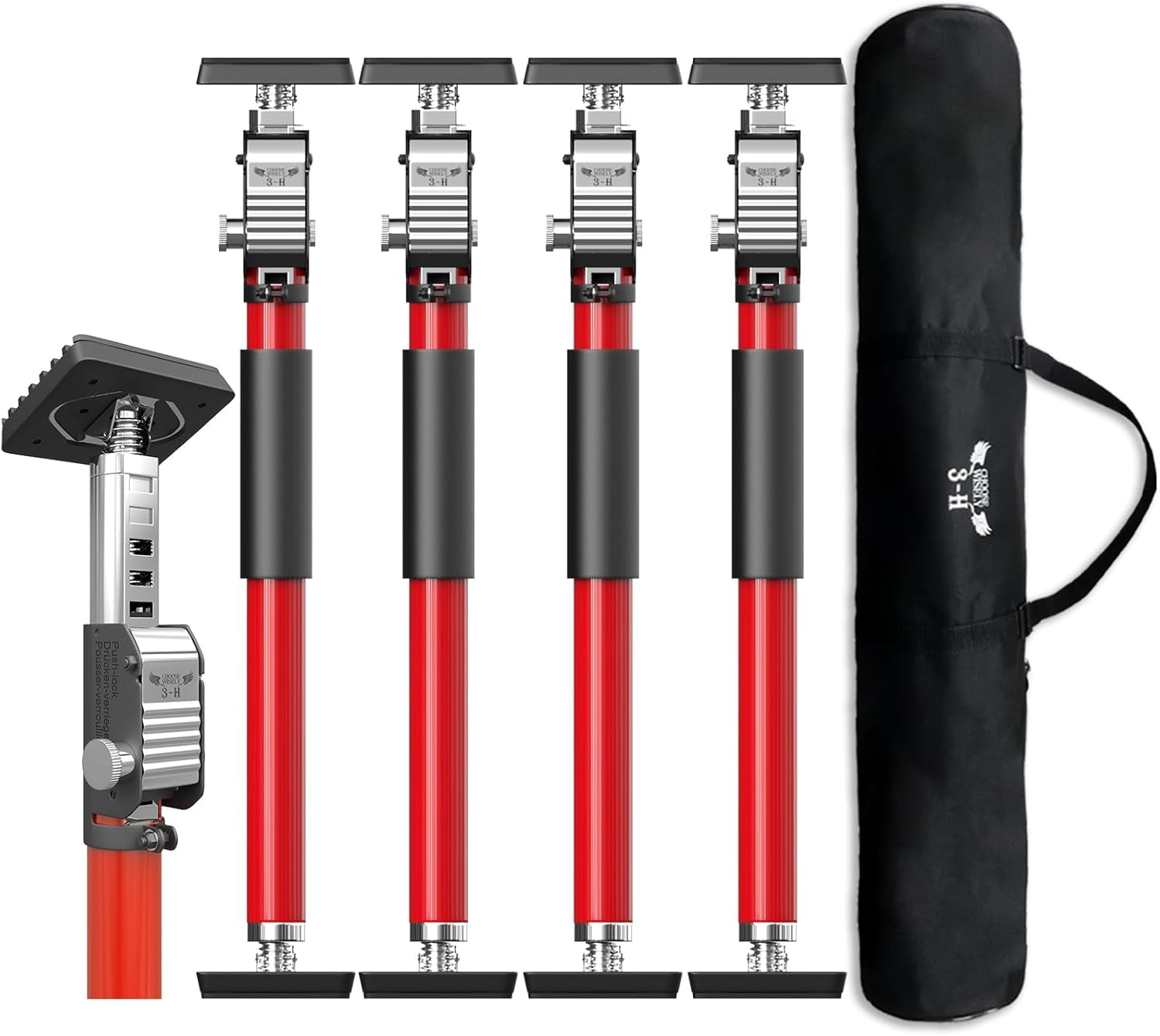 4PK Third Hand Tool 15.7-27.5 Inches Thickened Steel Made Adjustable ...