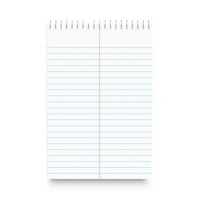 4PK Universal UNV96920 Steno Books, Gregg Rule, 6 x 9, White, 80 Sheets ...