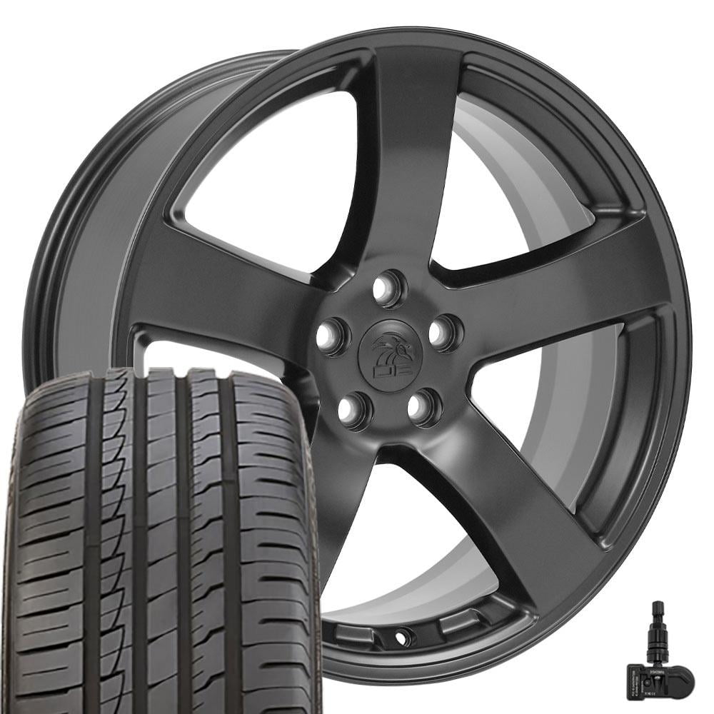 OE Wheels DG12 20 Inch Rims and Tires Fit Charger Style 5x115 20x8 ...