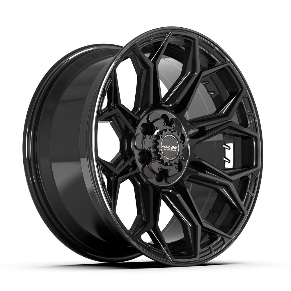 4PLAY Wheels 4P83 22 Inch Rims Fit 6-135 & 6-139.7 22x10 Gloss Black ...