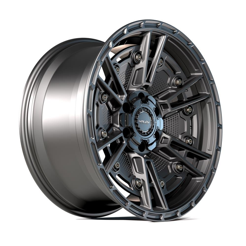 4PLAY Wheels 4PS01 18 Inch Rims Fit 6x135 & 6x139.7 18x9 Satin Black ...