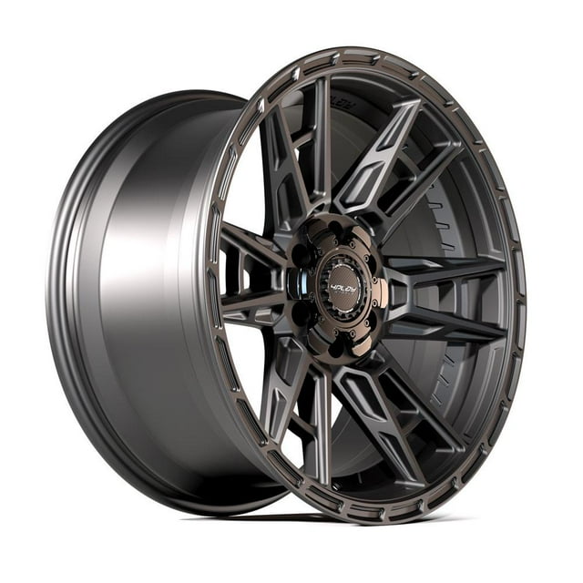4PLAY Wheels 4PS20 20 Inch Rims Fit 5x127 & 5x139.7 20x9 Satin Black ...