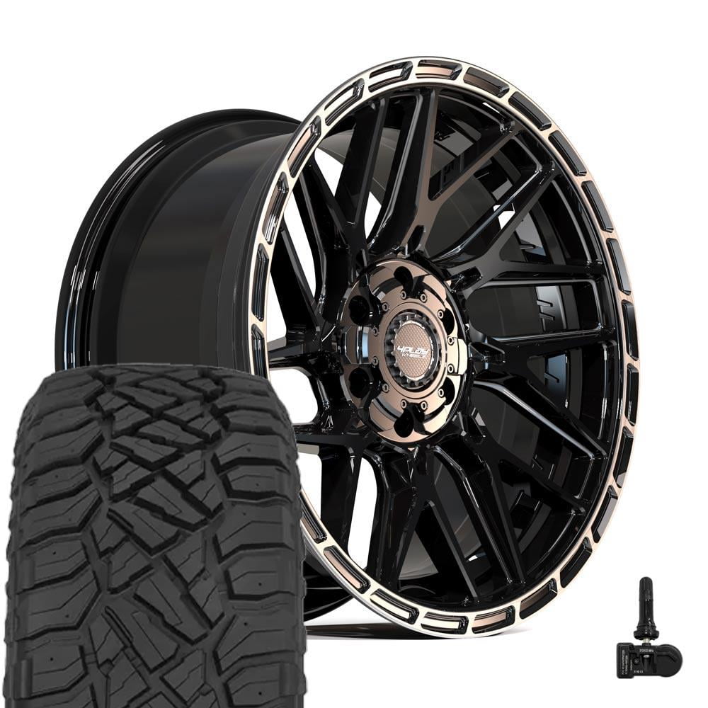 4PLAY Wheels 4PS28 20 Inch Rims and Tires Fit 5x127 & 5x139.7 20x9 ...