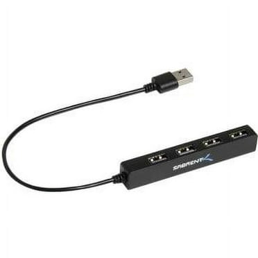 Insten 4-Port USB 2.0 Hub with Individual On Off Power Switches and ...