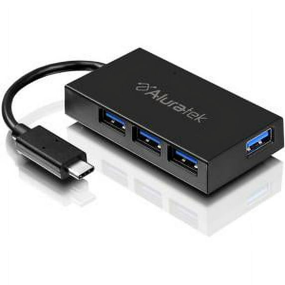 4PORT USB 3.1 TYPEC HUB SUPERSPEED GEN 1 USB POWERED - Walmart.com
