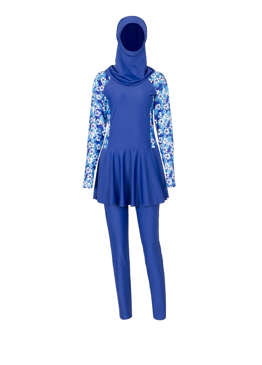 4POSE Women 2 Piece Full Cover Swimsuit Burkini Set Islamic Swimwear ...