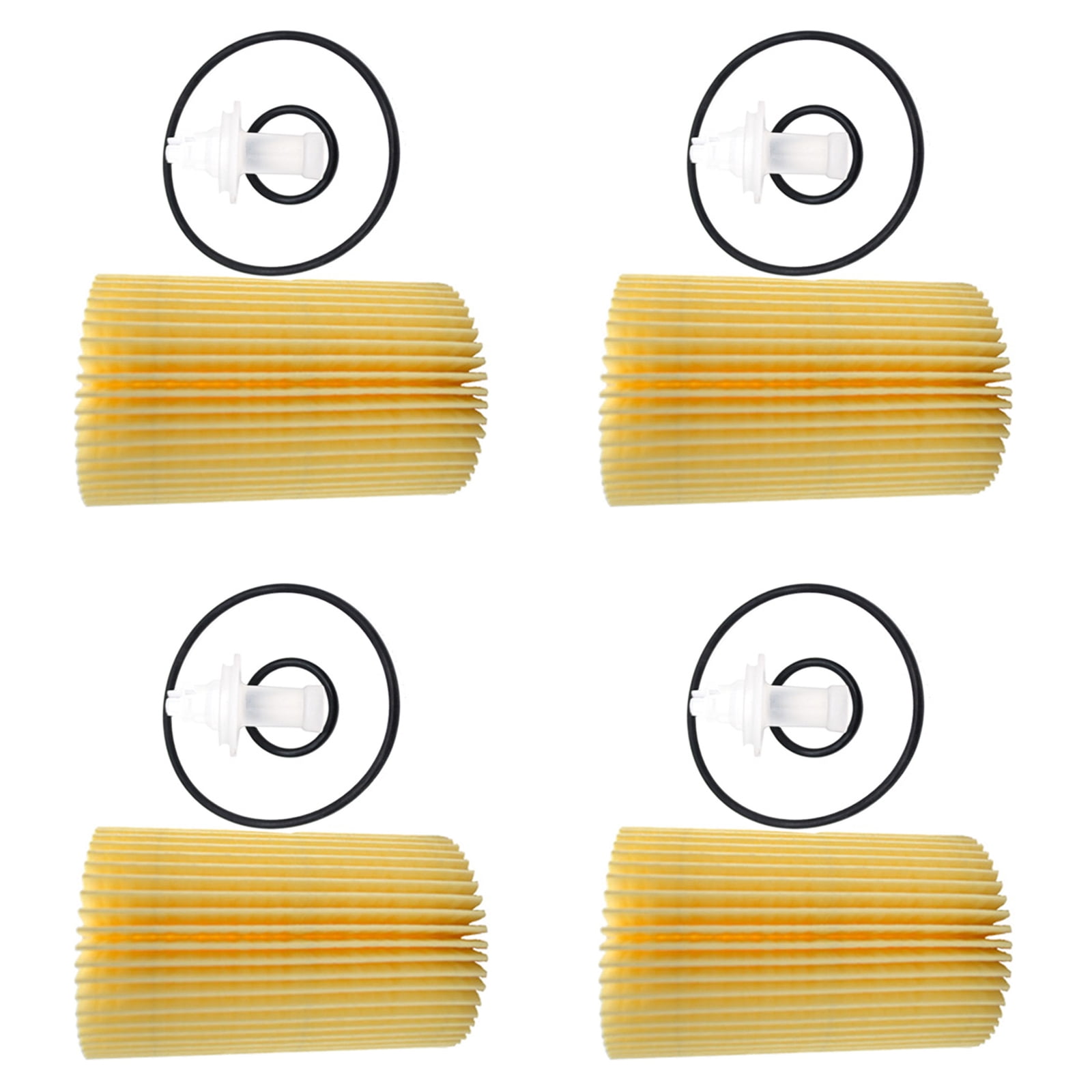 4Pack 04152-38020 ENGINE OIL FILTER ELEMENT FOR LEXUS TOYOTA 04152 ...